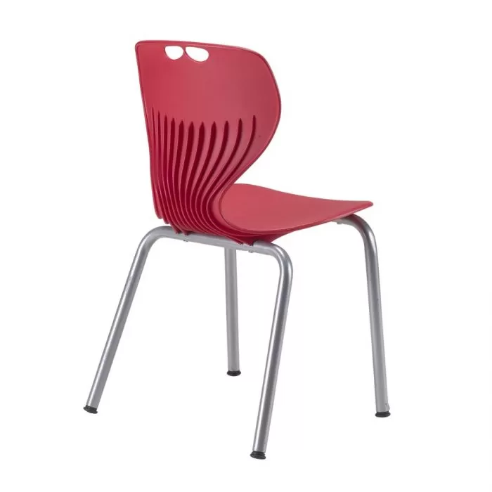 Ariah 4 Leg Student Chair, Education Furniture | Abax Kingfisher