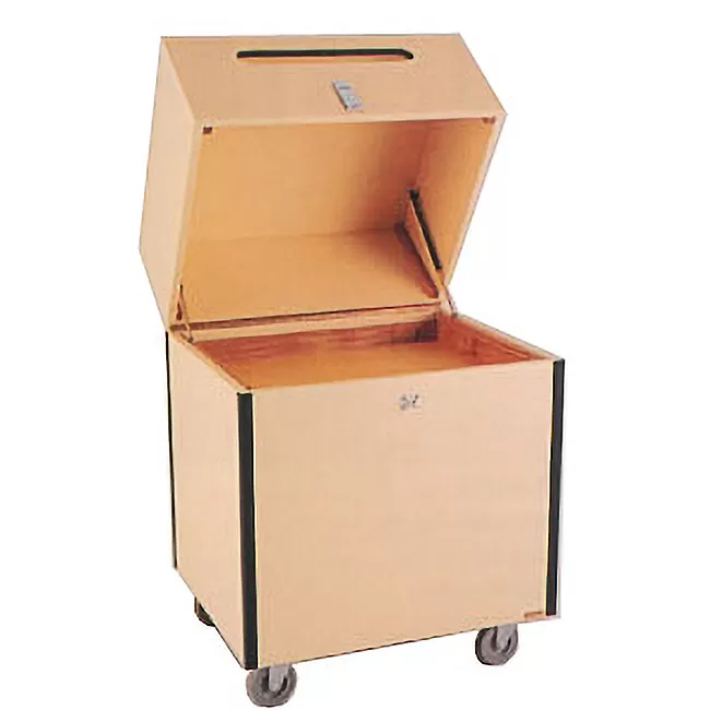 BR2 Book Return Trolley - Abax Kingfisher