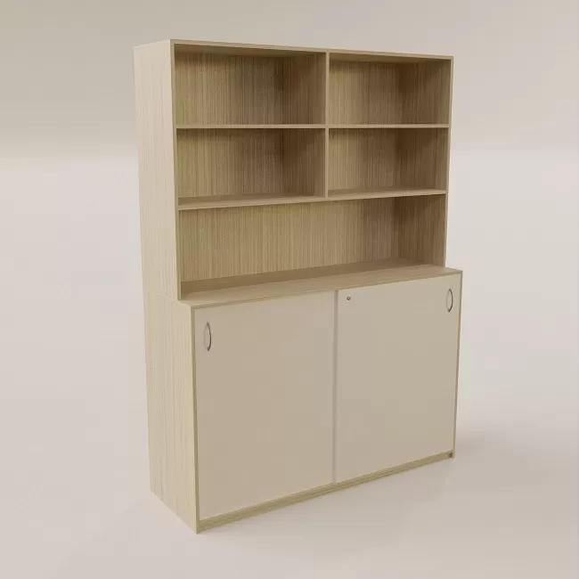 Hob Storage Cabinet with Sliding Doors - Abax Kingfisher