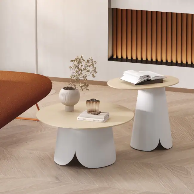 Juno Coffee Table - Round - Abax Kingfisher