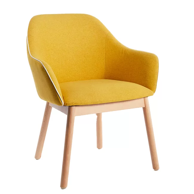 Lord Pod Chair Timber Base - Abax Kingfisher
