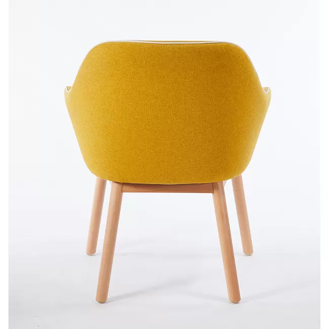 Lord Pod Chair Timber Base - Abax Kingfisher