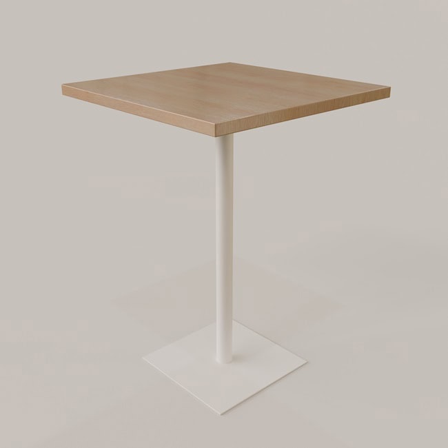 Mel Bar Plus Table - Square - Abax Kingfisher