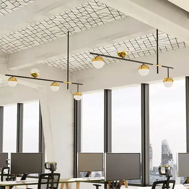 Printed Ceiling Acoustic Panels - Abax Kingfisher