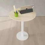 Silhouette Plus Bar Round Table - Abax Kingfisher