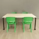 EduTable Rectangle - Abax Kingfisher