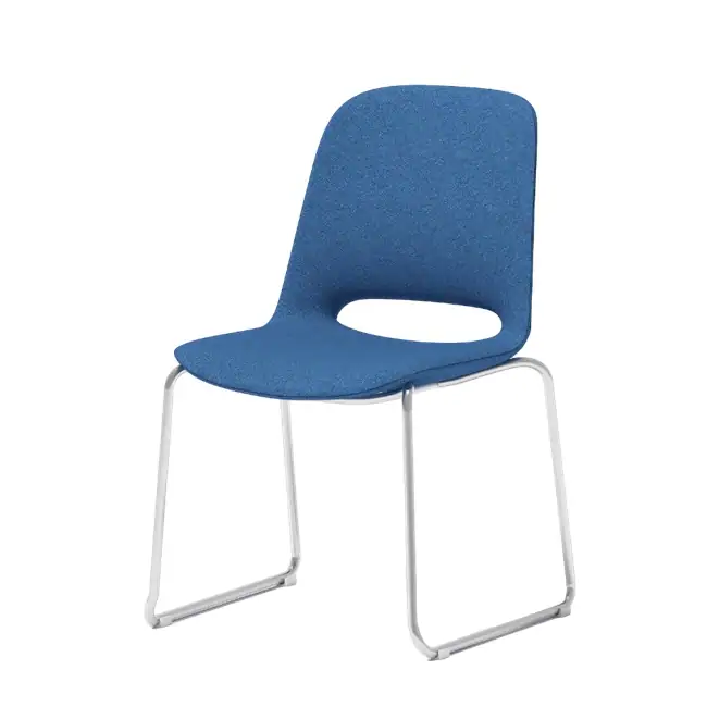 Vi Chair - Sled - Abax Kingfisher