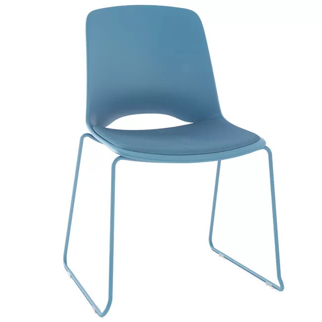 Atlas Chair | Sled - Abax Kingfisher