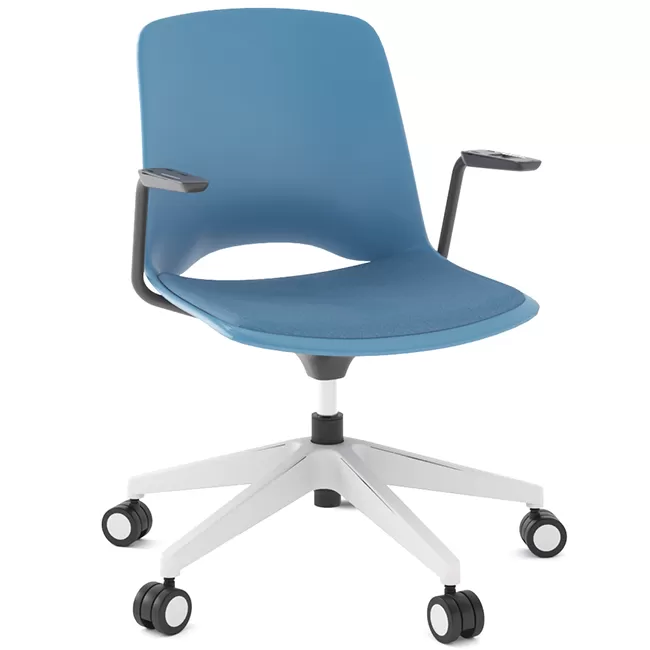 Atlas Chair | Swivel - Abax Kingfisher