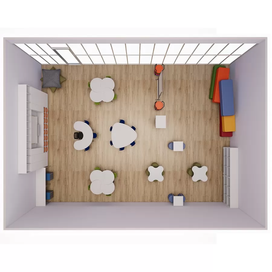 Grade 1 & 2 Classroom Design - Abax Kingfisher